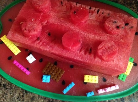 HOW TO CARVE: WATERMELON LEGOS - What About Watermelon?