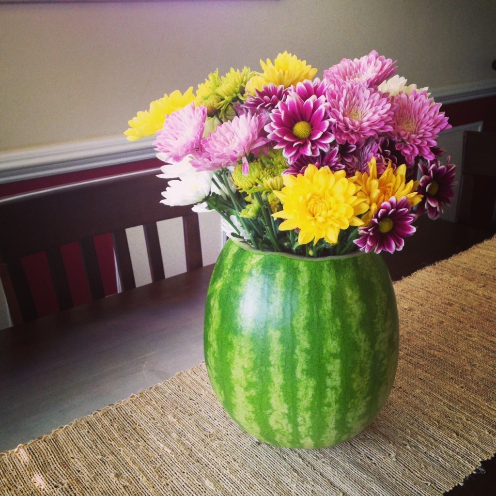 HOW TO CARVE: A WATERMELON VASE - What About Watermelon?